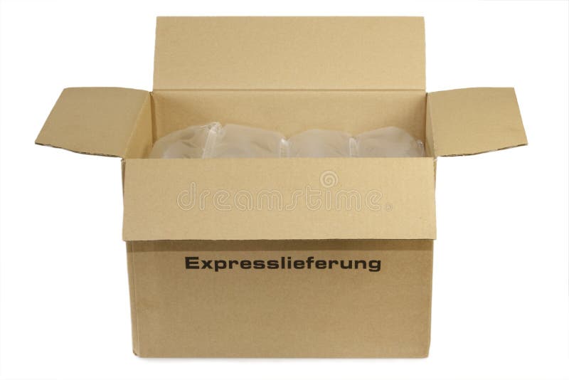 Postpaket stockfoto. Bild von verpacken, behälter, fracht - 19020054