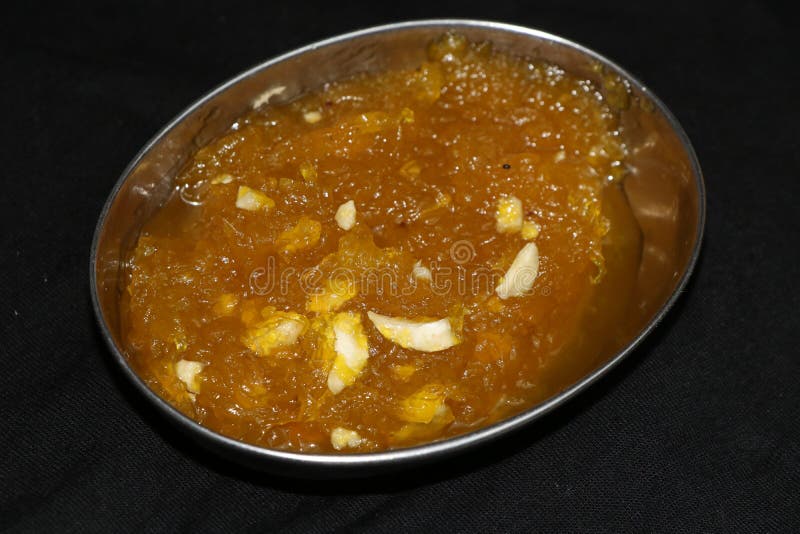 Postre De Calabaza Tradicional De La India Dulce Foto de archivo ...