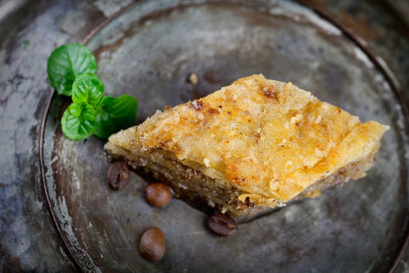 Postre De Los Pasteles Del Baklava Imagen de archivo - Imagen de étnico ...