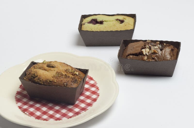 Postre Dulce De La Comida De La Mini Torta De Los Pasteles Foto de ...