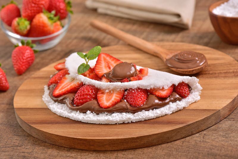 Postre dulce de la tapioca imagen de archivo. Imagen de corte - 123237193