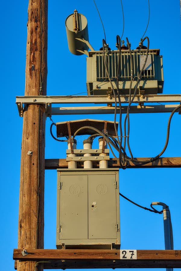 Posts with transformers stock image. Image of equipment - 100064843
