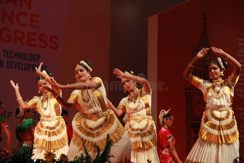 Indian Classical Dance Pair Editorial Stock Image - Image of dancer ...