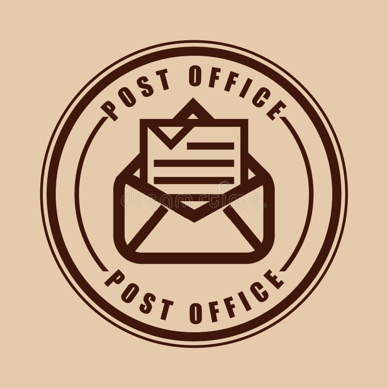 Posty office stock illustration. Illustration of warranty - 47965638