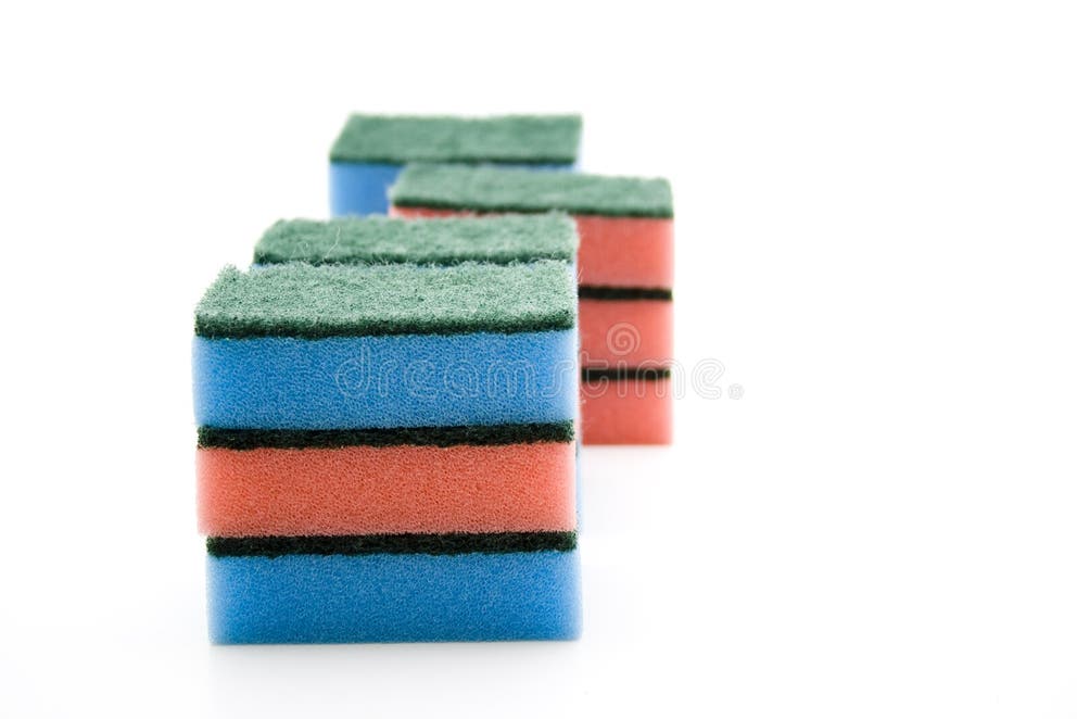 Pot cleaner stock image. Image of implements, green, accessories - 23482219