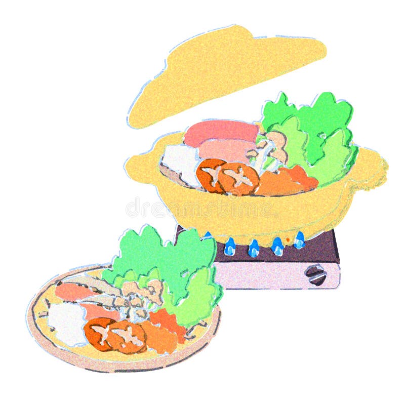 Hot Pot Touch Stock Illustrations – 184 Hot Pot Touch Stock ...