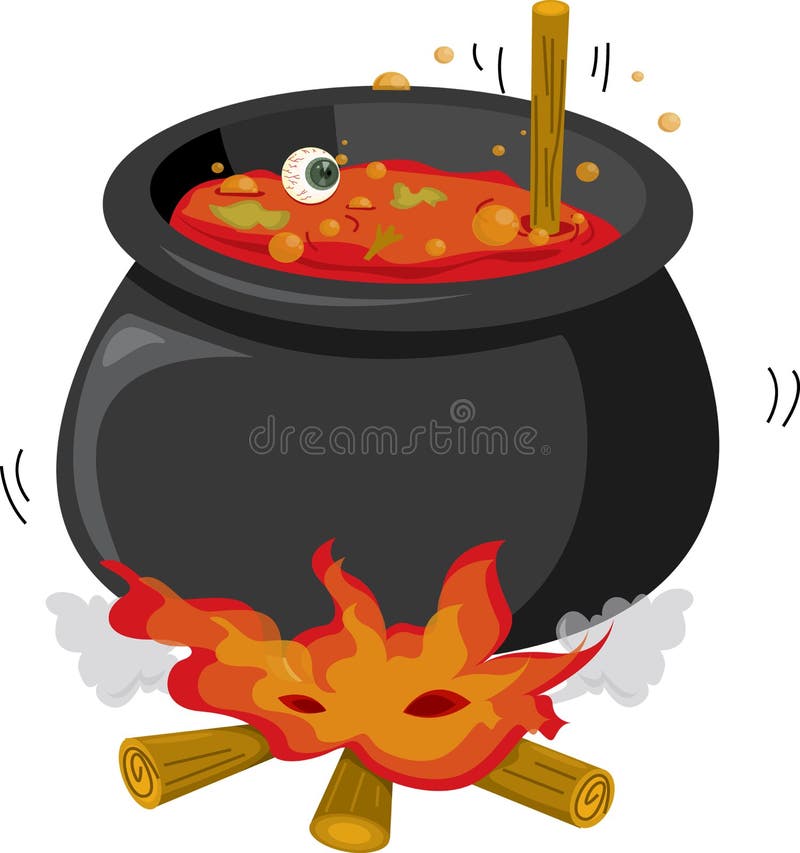 Pot On Fire Stock Photography - Image: 11119072