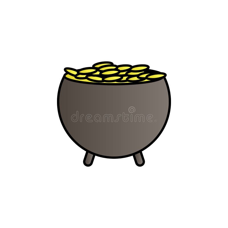 Pot Gold Transparent Background Stock Illustrations – 345 Pot Gold ...