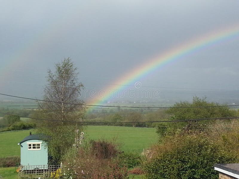 Pot of Golf at the End of the Rainbow Stock Image - Image of grey, golf ...