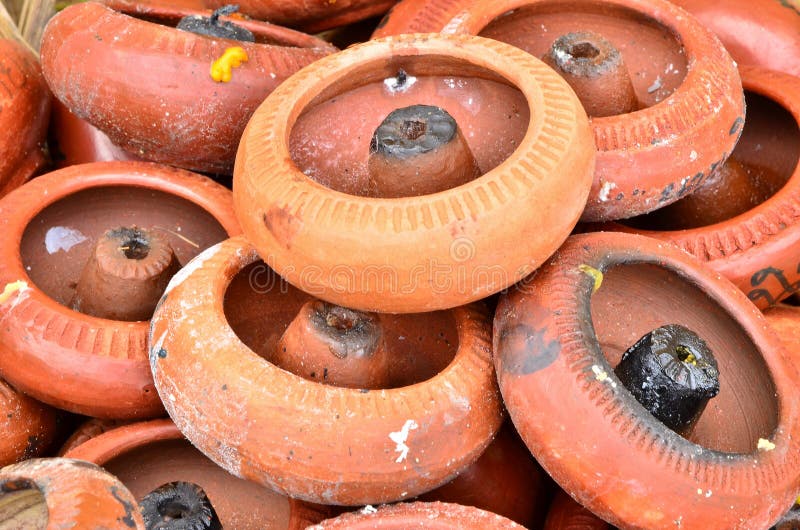 Pot lamp. stock image. Image of culture, belief, celebration - 27957229