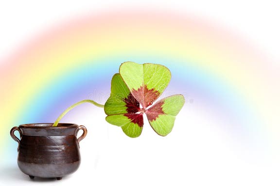 Pot of luck stock photo. Image of good, lucky, closeup - 8061354