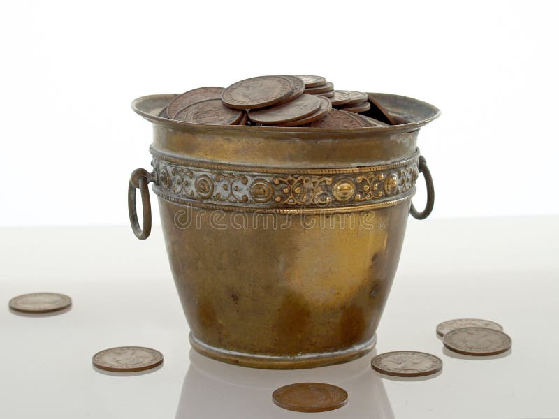 Pot Of Money Picture. Image: 880480
