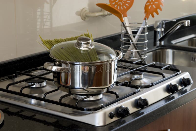 Kitchen stock image. Image of furniture, cooking, investment - 3555287