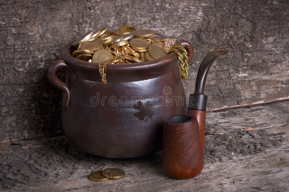 Pot and pipe stock image. Image of traditional, myth, holiday - 1907821