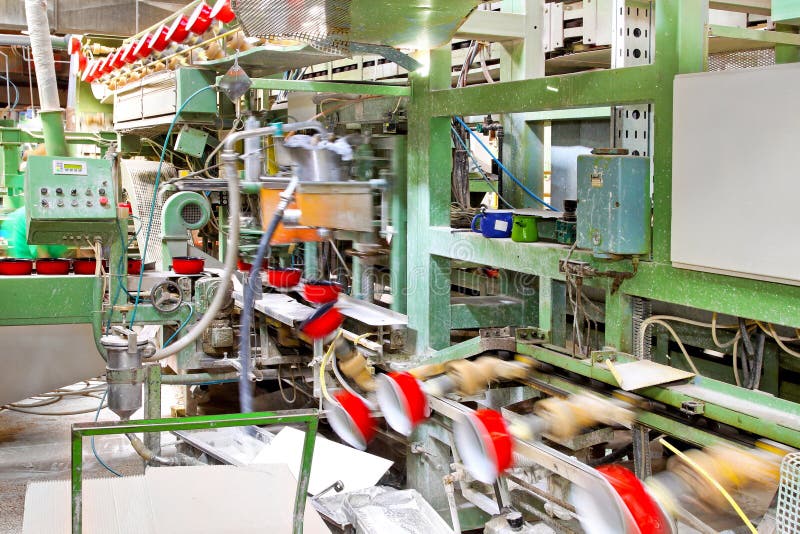 Production line in factory stock photo. Image of commercial - 8206482