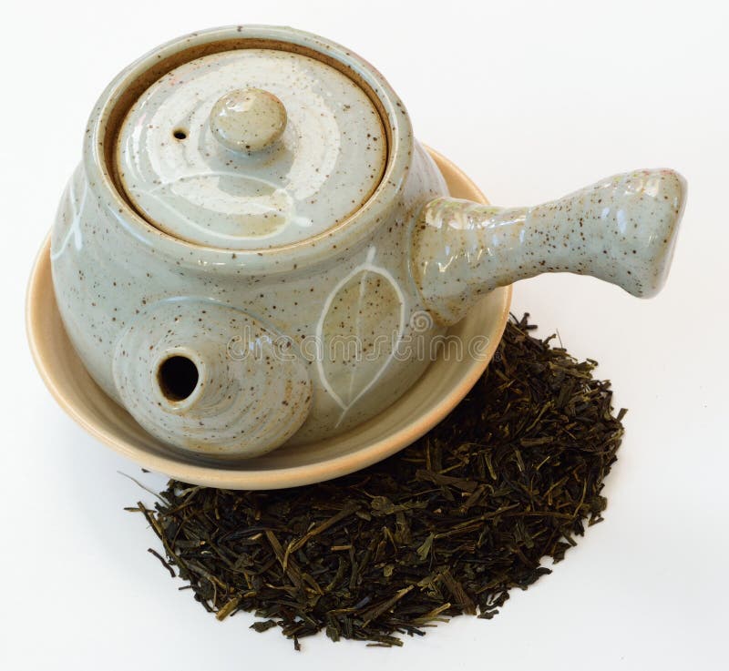 Pot of tea stock photo. Image of aromatic, asian, natural - 40049938