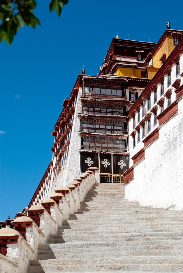 The Potala Palace stock photo. Image of ancient, magnificent - 13956678