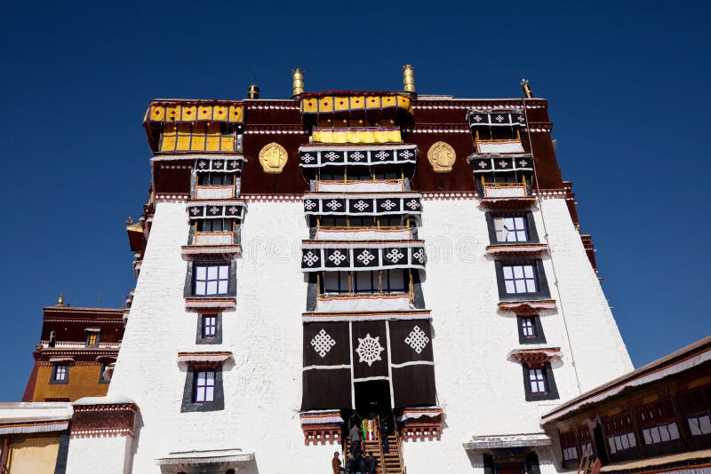 Potala stock image. Image of potala, culture, prayer - 54183761