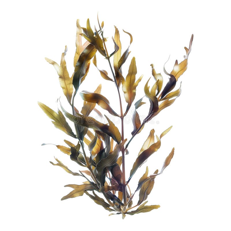 Potamogeton Lucens Plant on Transparent Background - Ai Generated Stock ...