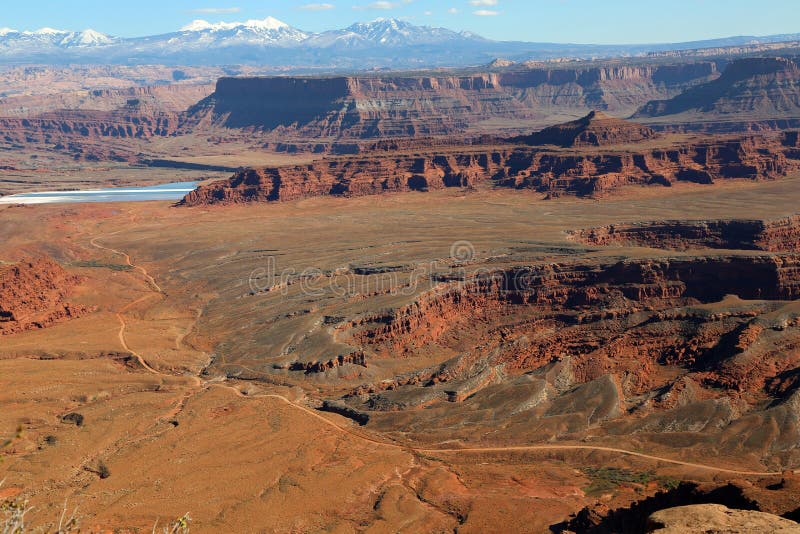 Potash Road stock photo. Image of desert, scenic, tourism - 76155182