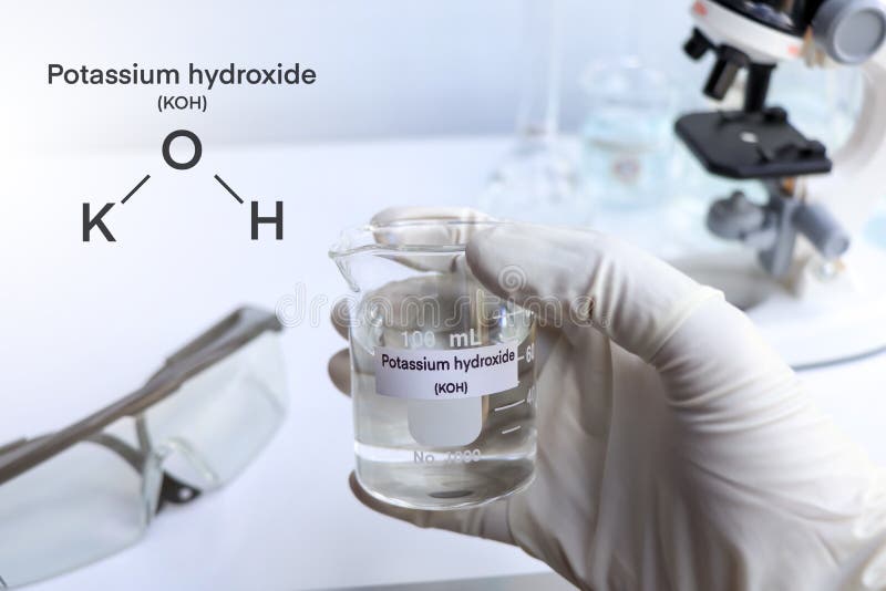 Potassium Hydroxide in Glass, Chemical in the Laboratory and Industry ...