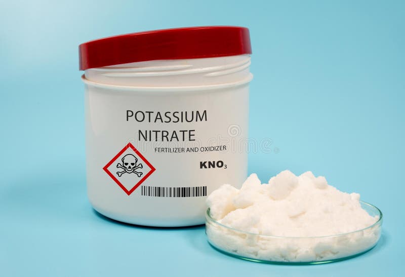 Potassium Nitrate stock photo. Image of disruptor, poisonous - 365559200