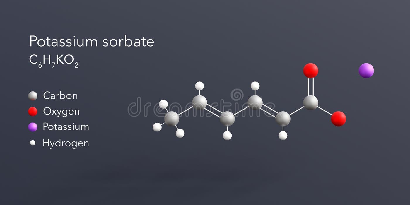 Potassium Chemical Structure Stock Illustrations – 614 Potassium ...