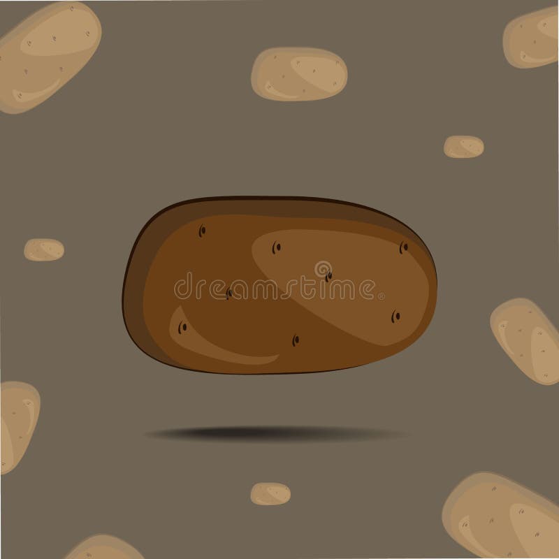 Potato background stock illustration. Illustration of background - 71504760