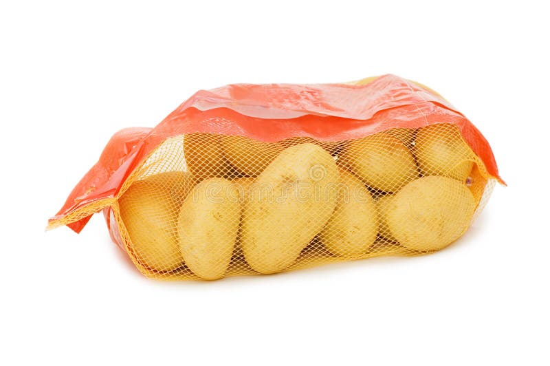 Potato in a bag stock image. Image of potato, agriculture - 14332553