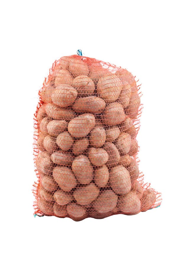 Pile of potato bags stock photo. Image of vegetables - 11196546