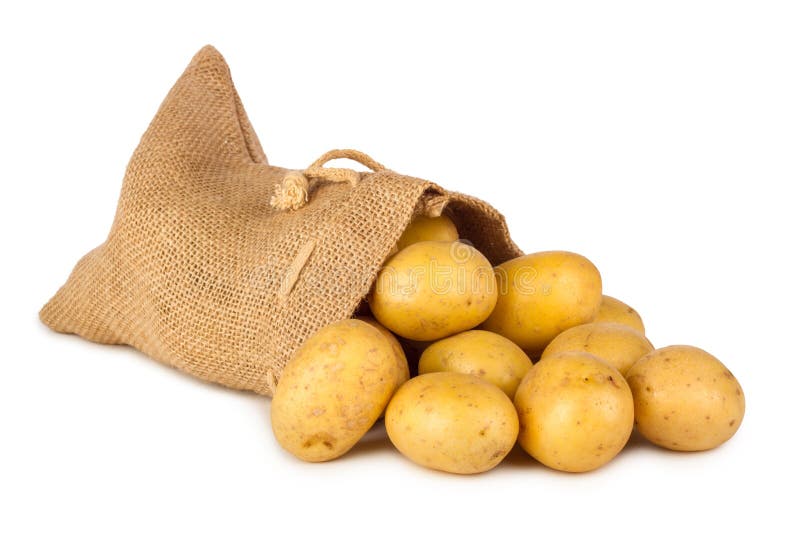 Potato bag stock image. Image of overflowing, root, potato - 29541535