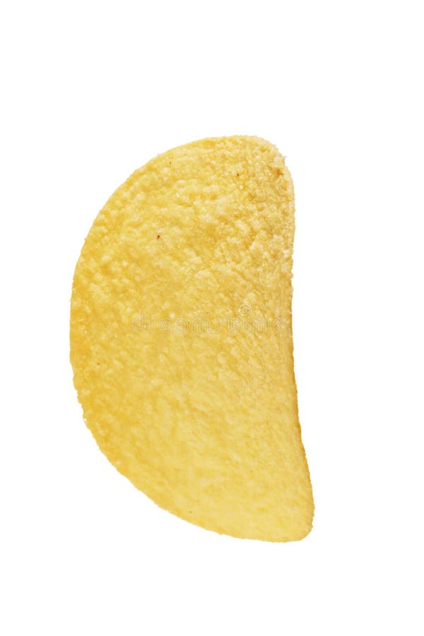 One Big Potato Chip with Ridges Stock Photo - Image of cheeses, chip ...