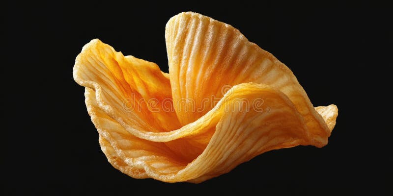 Potato Chip Close Up stock image. Image of natural, crispy - 381394801
