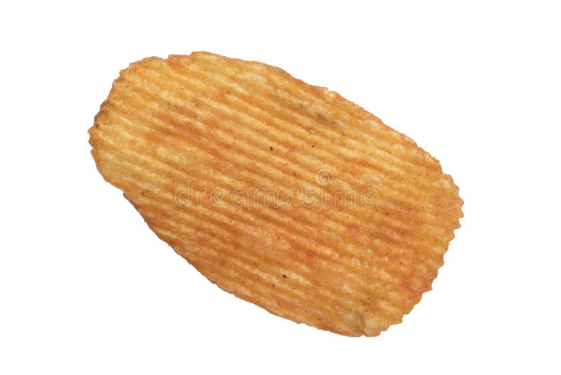 Potato chip isolated stock image. Image of spice, food - 177561359