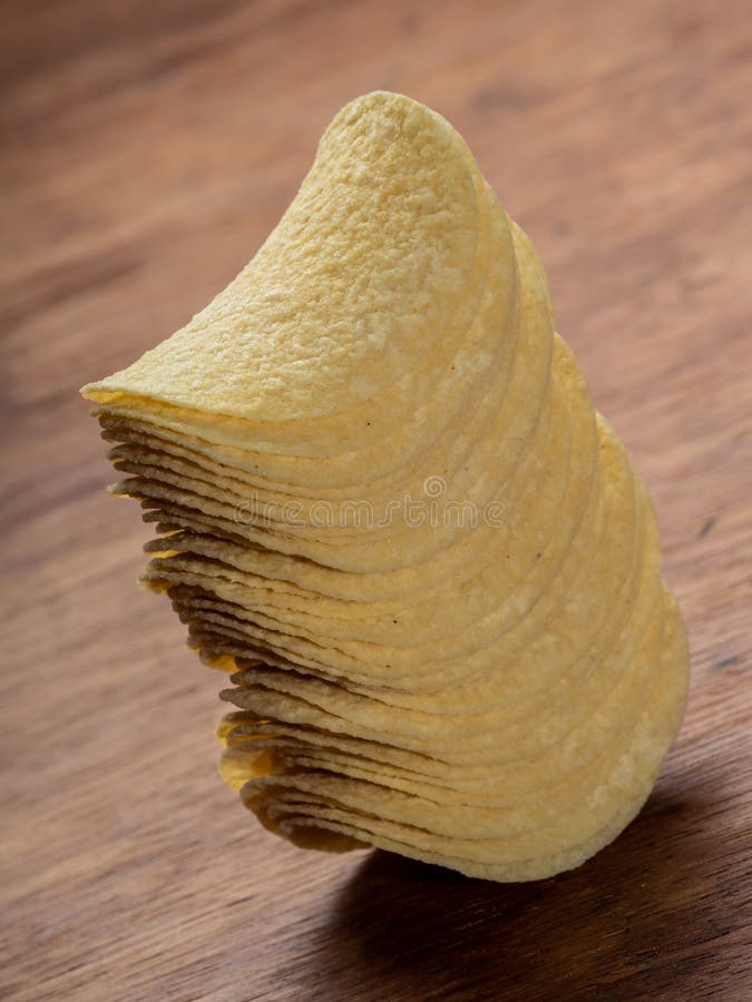 Potato chip snack stock image. Image of salted, snack - 190470707