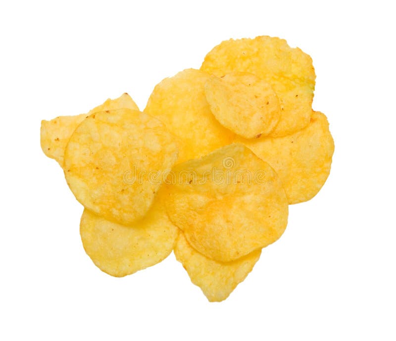 A Small Stack of Corn Chips Ready for Me Stock Photo - Image of ...