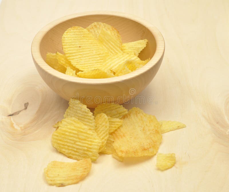 Potato chips stock image. Image of potato, food, close - 12747457
