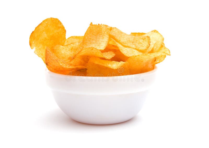 Potato chips stock photo. Image of salted, potatoe, tasty - 13510136