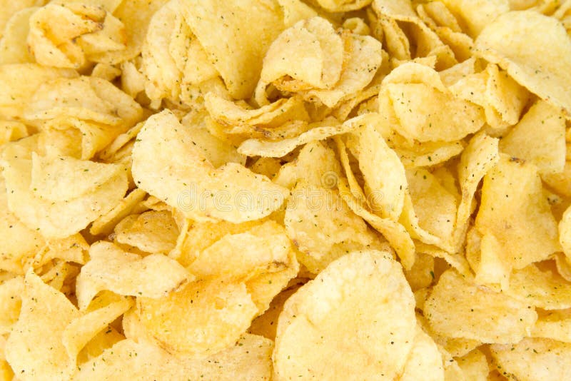 Potato chips stock image. Image of crunchy, calories - 18288173