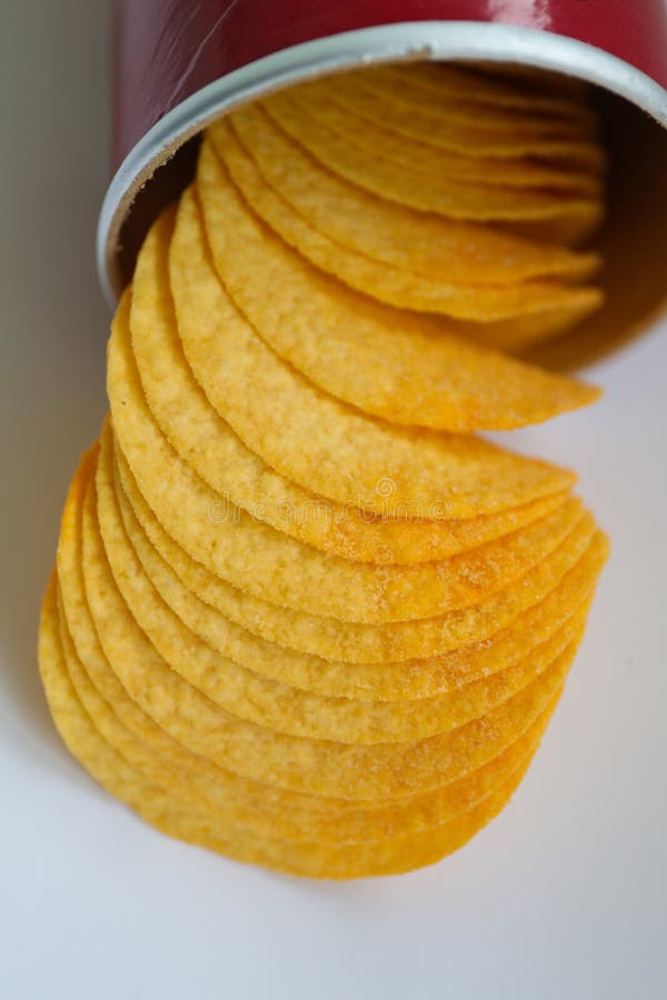 Potato chips in a package stock image. Image of snack - 315071267