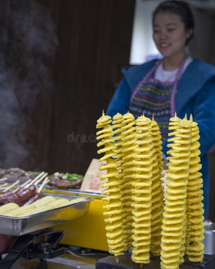 Potato Chips in the Shop,chengdu,china Editorial Stock Photo - Image of ...