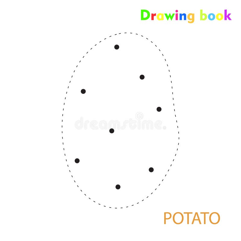 Potato Coloring Stock Illustrations – 838 Potato Coloring Stock ...
