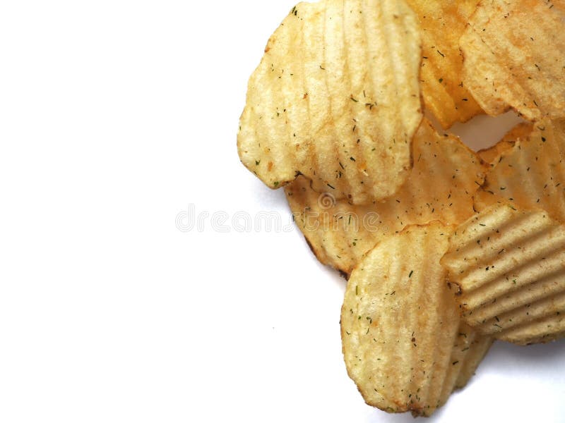 Potato crisps stock photo. Image of calorie, calories - 141743108