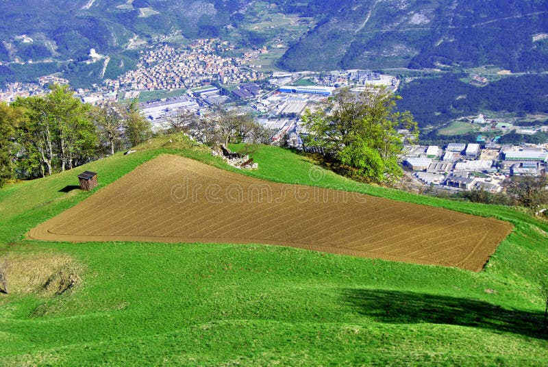 Potato field stock photo. Image of beautiful, hill, america - 20142846