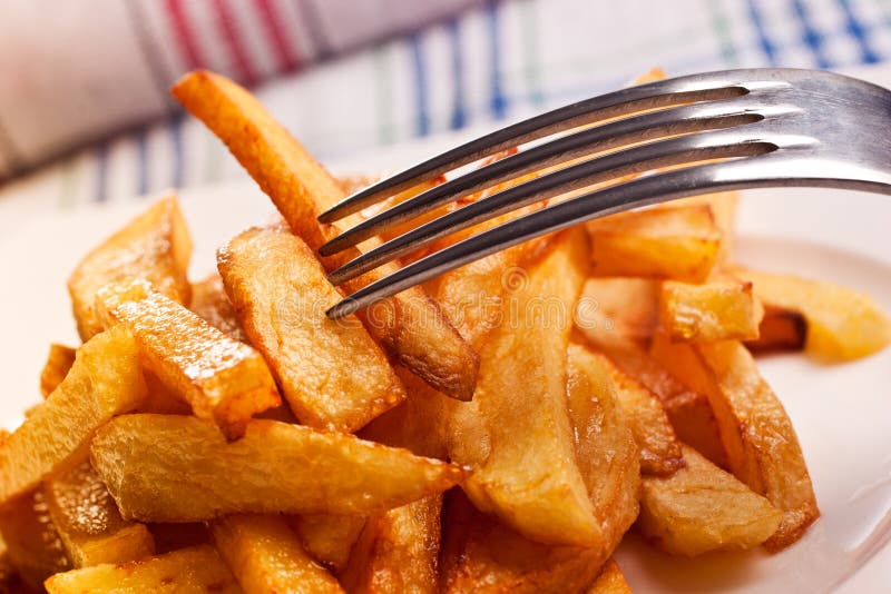 Potato fries stock photo. Image of lunch, fast, potato - 17831244