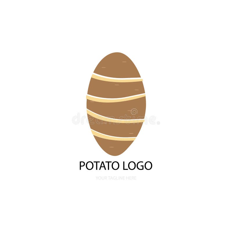 Potato icon logo vector stock vector. Illustration of healthy - 232230247