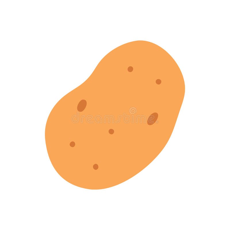 Potato Icon for Versatile Recipes Stock Vector - Illustration of fork ...