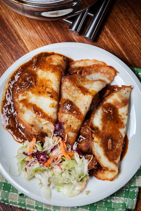 Potato Pancakes with Meat Stew Stock Image - Image of cuisine, heat ...