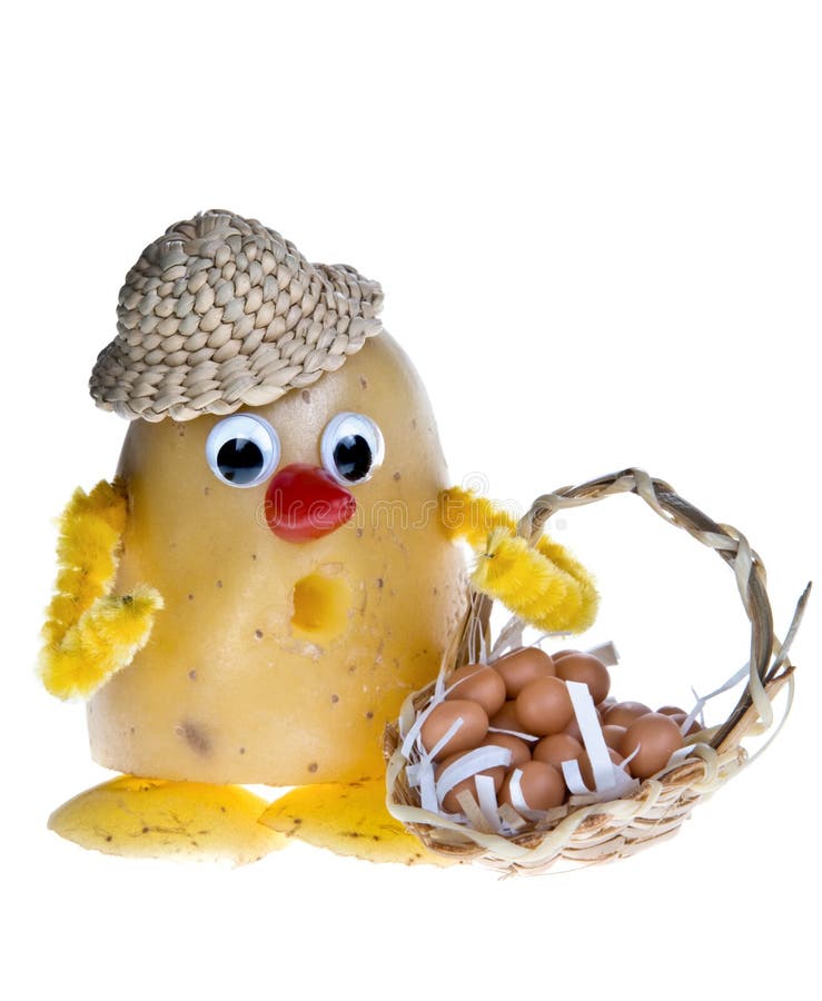 Potato puppet stock image. Image of smiling, mouth, googly - 7432557