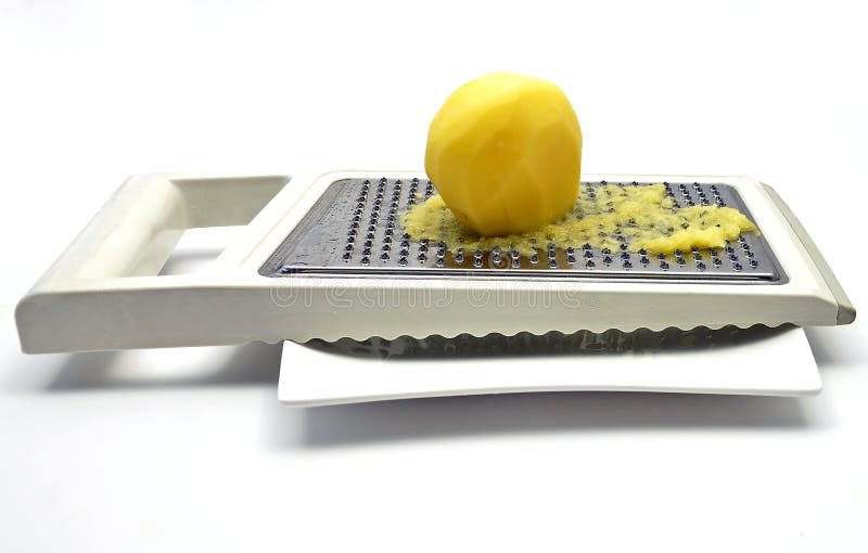 Potato rasping stock photo. Image of macro, isolated - 17655106